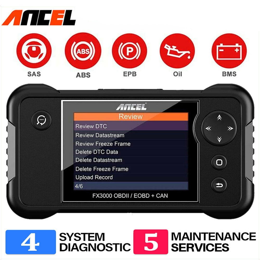 Ancel FX3000 OBD2 Car Scanner ABS SAS Diagnostic Automotive Code Reader ...