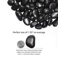 10 Lbs Black River Rocks - Large Polished Pebbles For & Garden ...