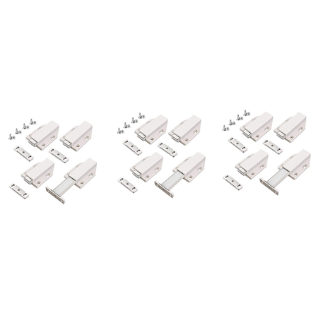 Push Latch Heavy Duty 12 Pack Push to Open Cabinet Hardware Magnetic ...