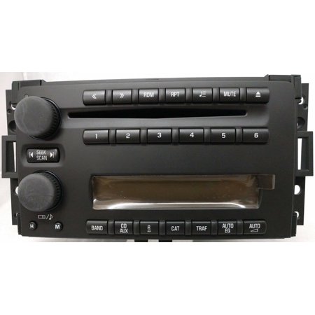 ACDelco 15862755 AM/FM Stereo/Clock and Audio Disc Radio Assembly ...