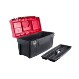 Hyper Tough HYST25901 25in Toolbox with Metal Latches - Walmart.com