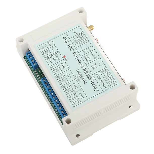 Wireless Relay Module,4 Channel Wireless Relay Wireless Transmitter ...