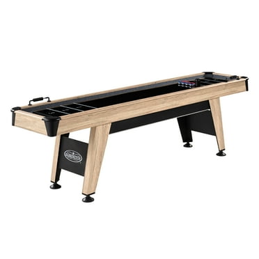 American Legend Brookdale 9’ LED Light Up Shuffleboard Table with ...