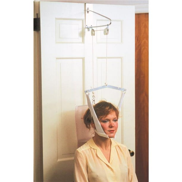 FabTrac Over-Door Cervical Traction with Velcro Head Halter - Walmart.com