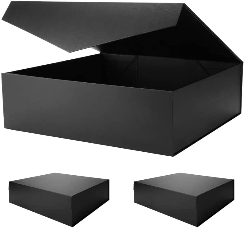 PACKHOME 17x14.5x5.5 Inches, 3 Extra Large Gift Boxes with Lids, Gift ...