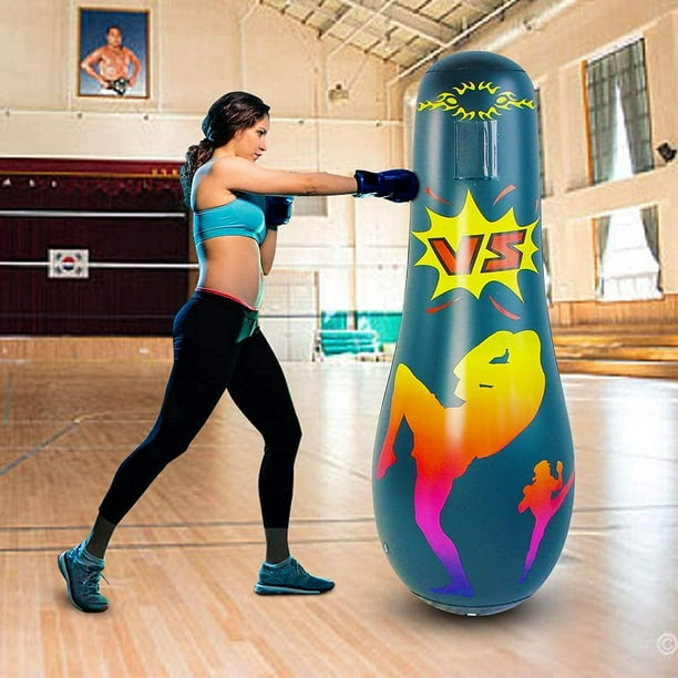 Inflatable Punching Bag for Kids，Free Standing Boxing Bag for Immediate ...