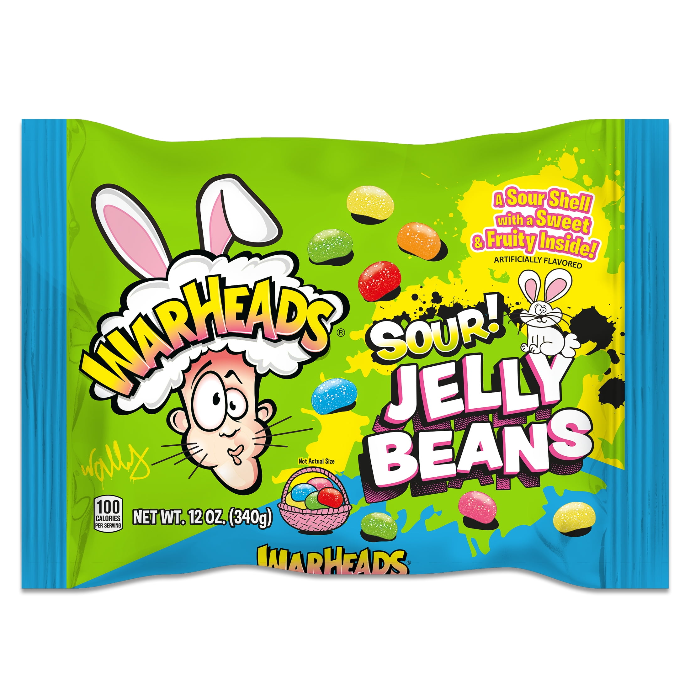WARHEADS Easter Sour Jelly Beans 12oz - Walmart.com