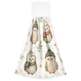 2 Pieces Bathroom Towels Kitchen Towels Velcro Hand Wipes Dish Cloths ...