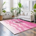 Area Rug 5x7ft Abstract Beach Wace Washable Area Rugs for Living Room ...