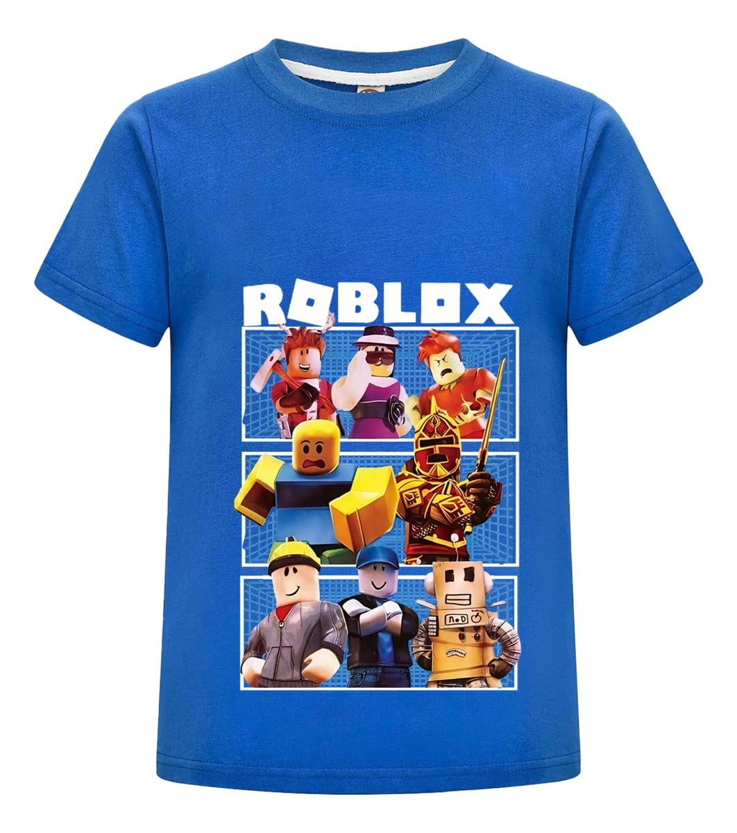 Camiseta Roblox Estilo Gamer para Niño, Playera Infantil con Personajes ...