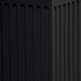 Good Ideas Savannah Column Storage and Waste Bin - Black - Walmart.com