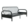 Home Source Black Futon Frame with 29" Arms - Walmart.com