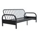 Home Source Black Futon Frame with 29" Arms - Walmart.com