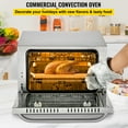 BENTISM Countertop Convection Oven Commercial Toaster Baker Stainless ...