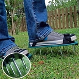 Aerator Shoes,NKTIER Lawn Aerator Spike Shoes 3 Straps With Strong ...