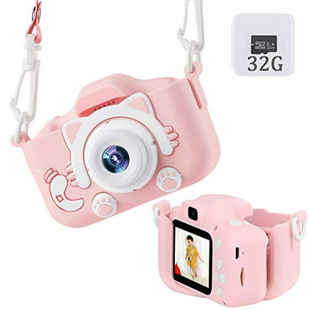 Kids Camera Upgraded Kid Digital Camera for Girls and Boys1080 IPS ...