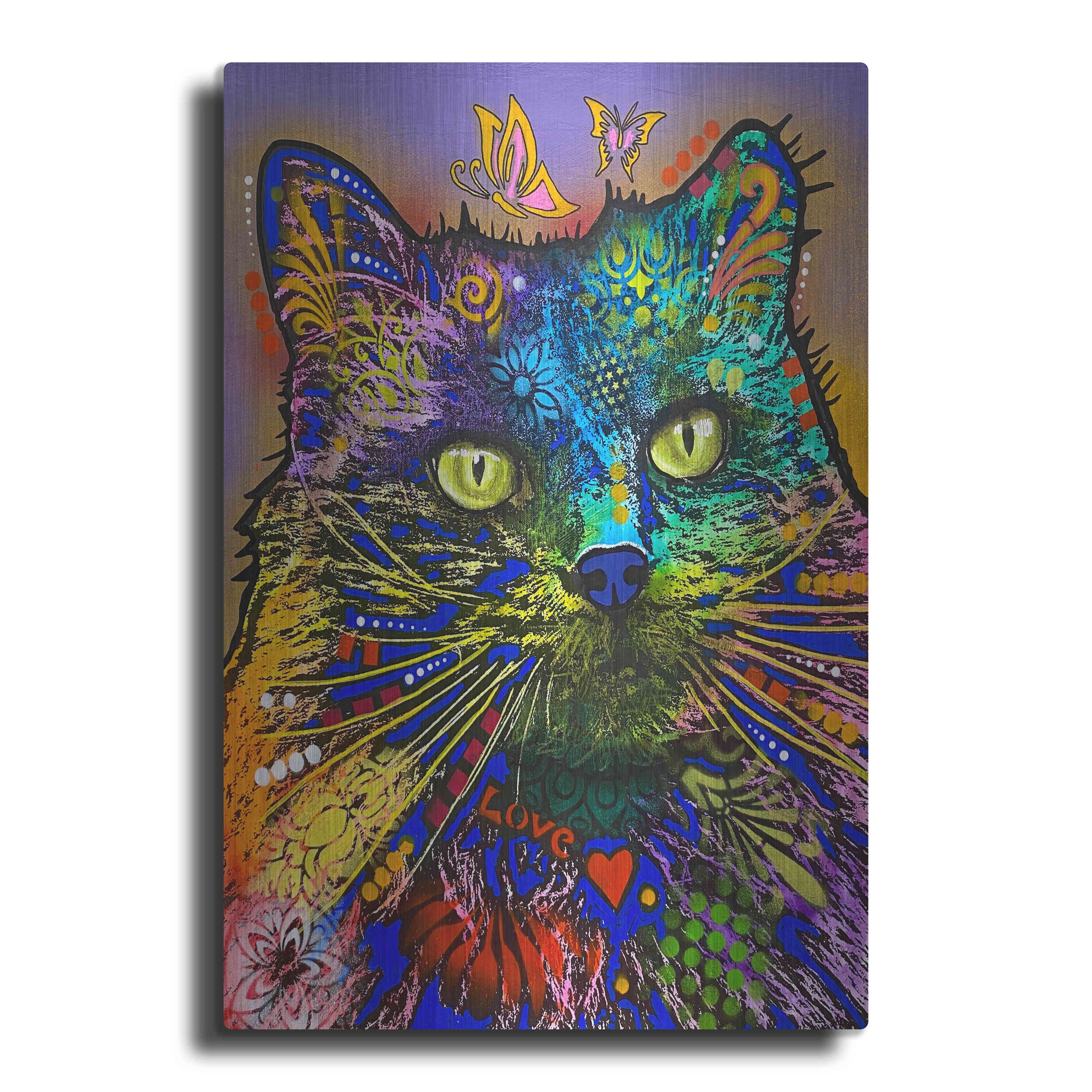 Luxe Metal Art 'Do My Bidding' by Dean Russo, Metal Wall Art, 12"x16 ...