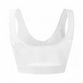 CUZIBR Bras For Women Front Closure Hollow Out Solid Color Full ...
