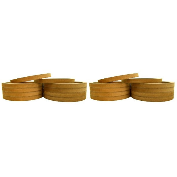 10 Pair 8" Speaker Mounting Spacer Rings For Fiberglass MDF RING-8R (20 ...
