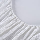 Better Homes & Gardens Reversible Matelassé Box Spring Cover, White ...