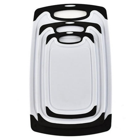 Anti-Slip Cutting Board Three-Piece Plastic Cutting Restaurant Kitchen ...