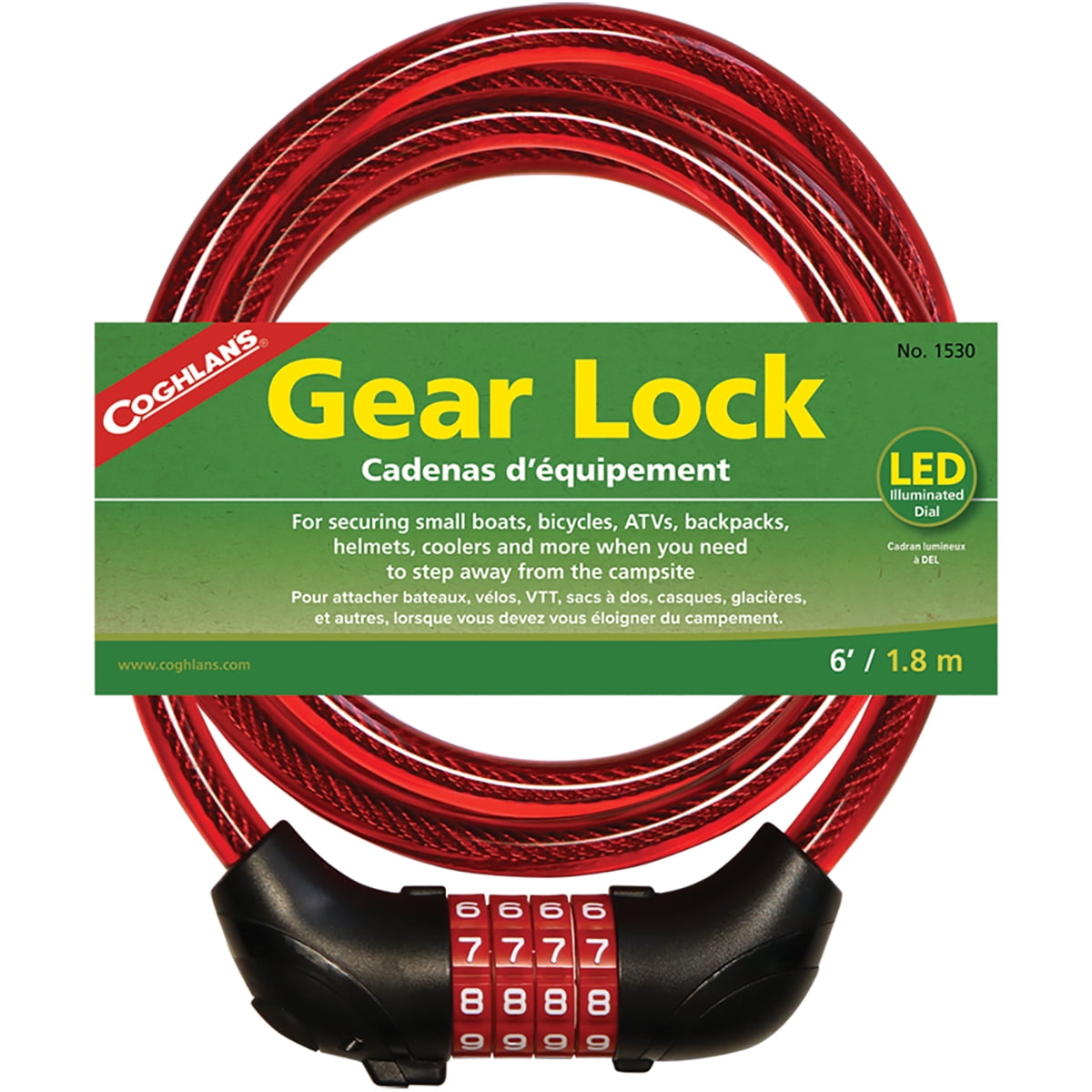 Coghlan'S 6' Gear Lock - Walmart.com