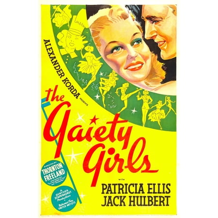 Paradise For Two (Aka Gaiety Girls) Us Poster Art From Left: Patricia ...