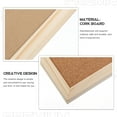 Frameless Cork Bulletin Board for Office and Home, Tile Trim ...