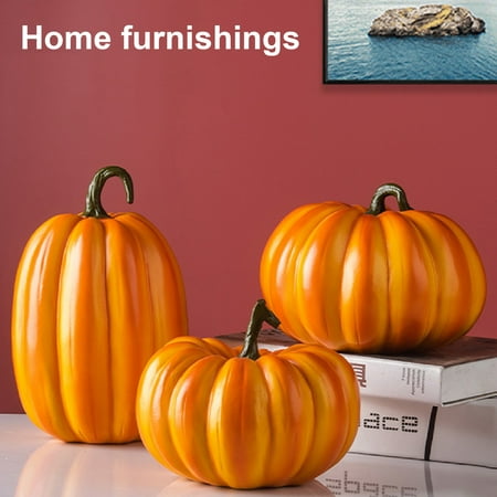 Zeus Realistic Art Statue Waterproof Resin Vivid Fake Pumpkin ...