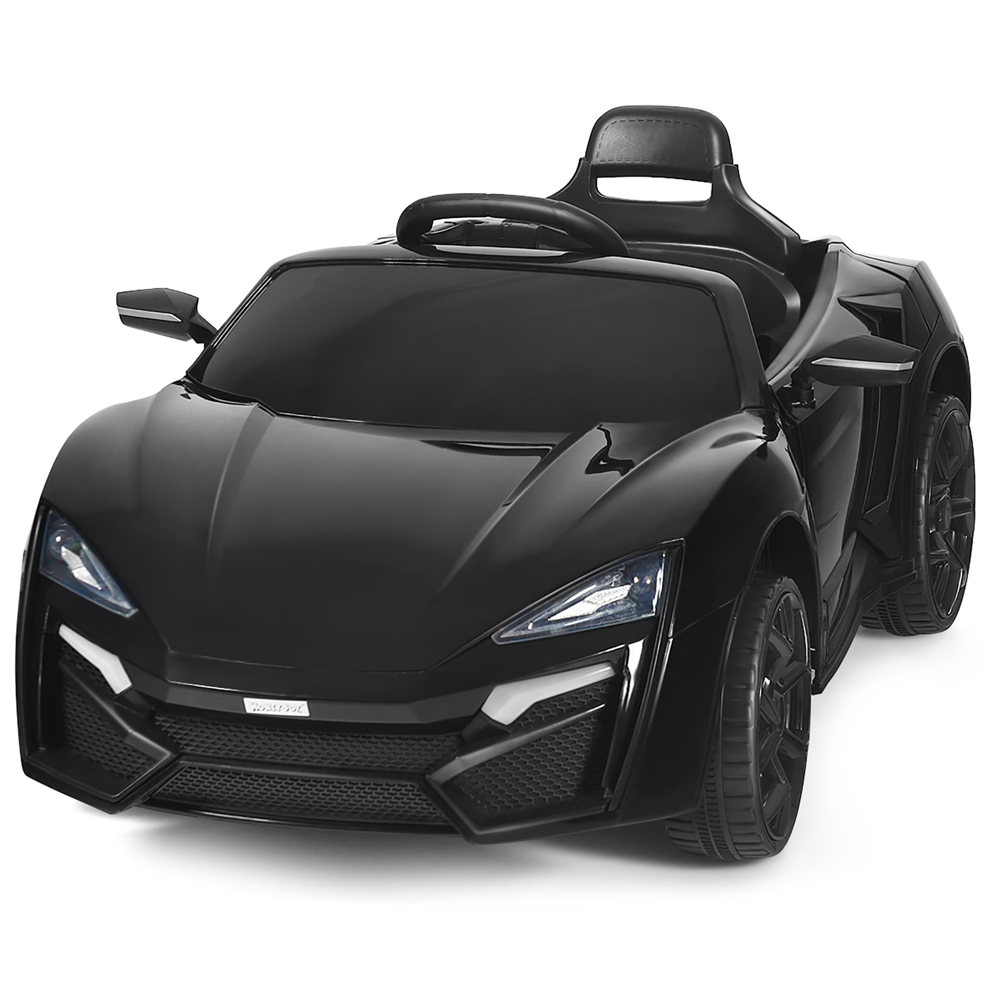Costway 12V Kids Ride On Car 2.4G RC Electric Vehicle w/ Lights MP3 ...