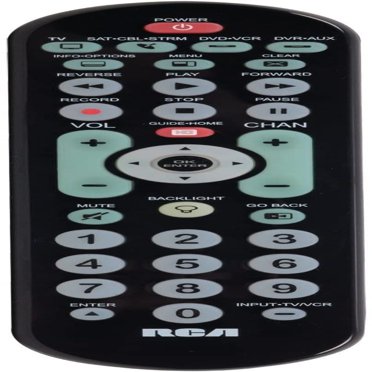 RCA RCR503BE 3-Device Palm-Sized Universal Remote - Walmart.com