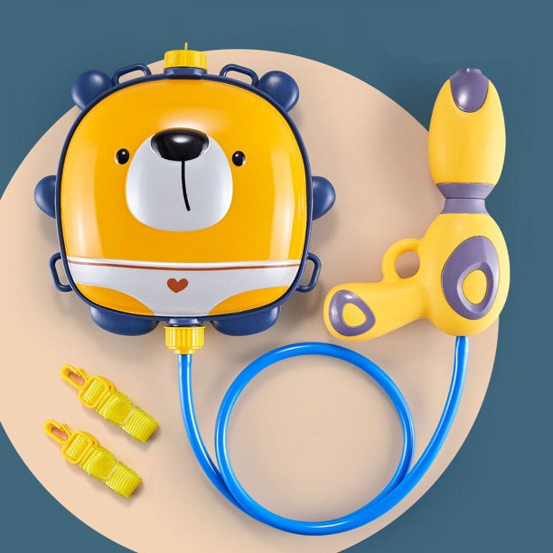 Water Gun Backpack Water Blaster for Kids -Water Shooter for Kids ...