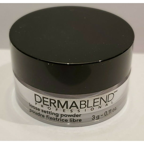 Dermablend Loose Setting Translucent Powder, 0.11 0z / 3 g Travel Sized ...