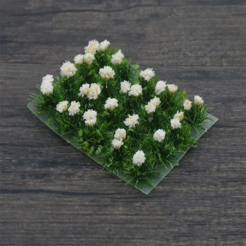 DIY Miniature Artificial Grass Scenery Model Landscape Dollhouse Plant ...