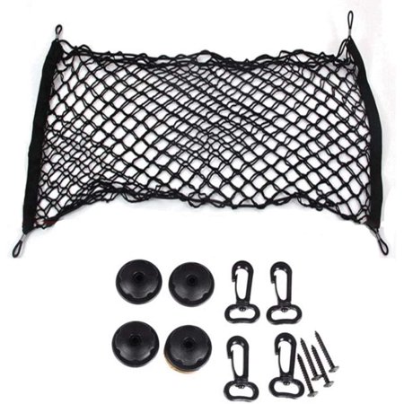 Car Trunk Storage Net, Large Size 90*40cm - Flexible Elastic Nylon ...