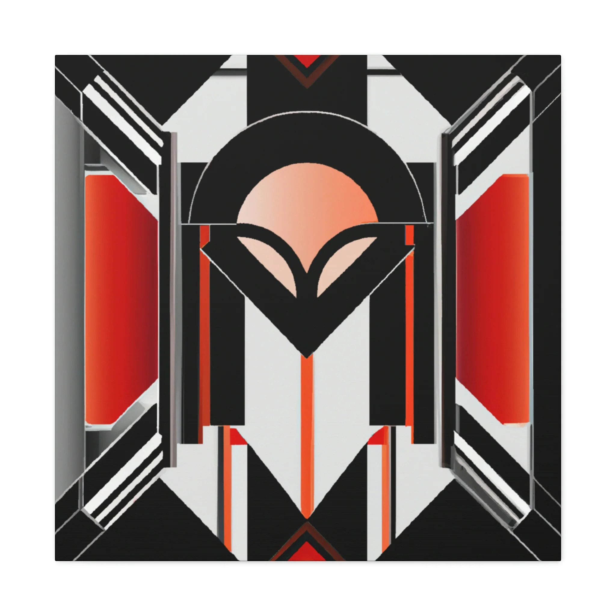 Modern Urban Reflection - Canvas - Walmart.com