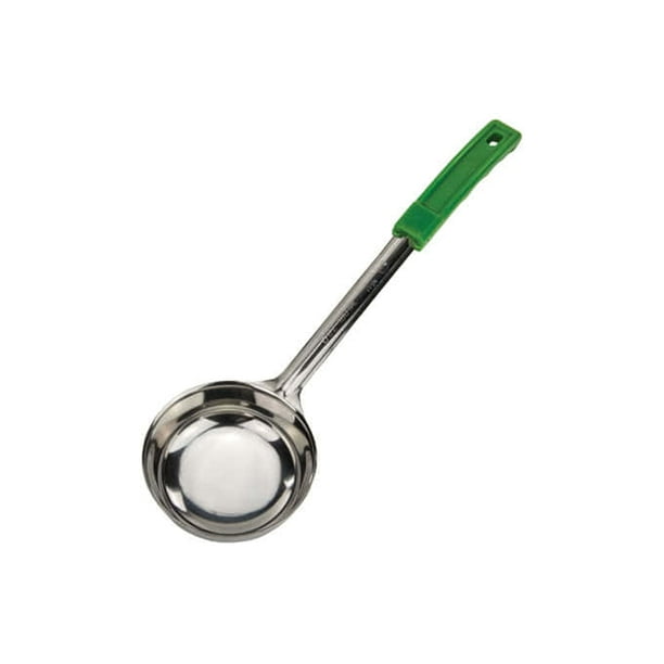 Winco FPSN-6, 6 Oz Stainless Steel Solid Food Portioner, Green, NSF ...
