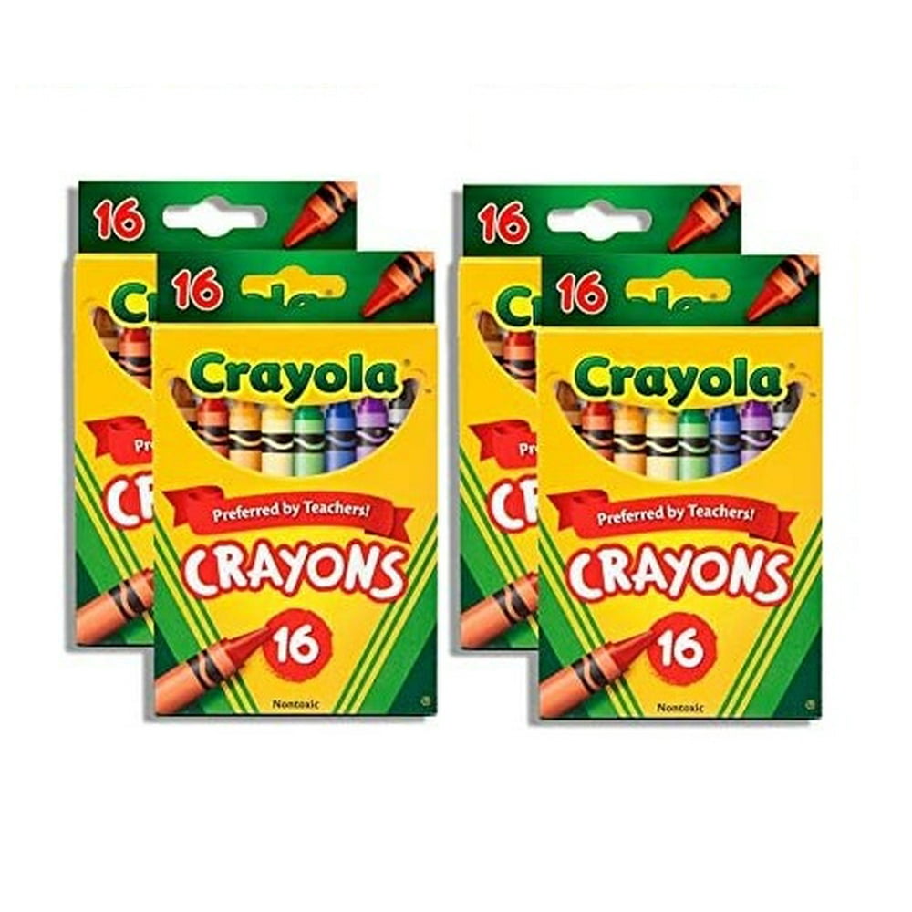 Crayola Classic Color Pack Crayons, 16 Color - 4 pak - Walmart.com ...