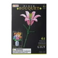 Block Tech Block Bouquet Building Set - Flower Style: Lily - 62 Pieces ...