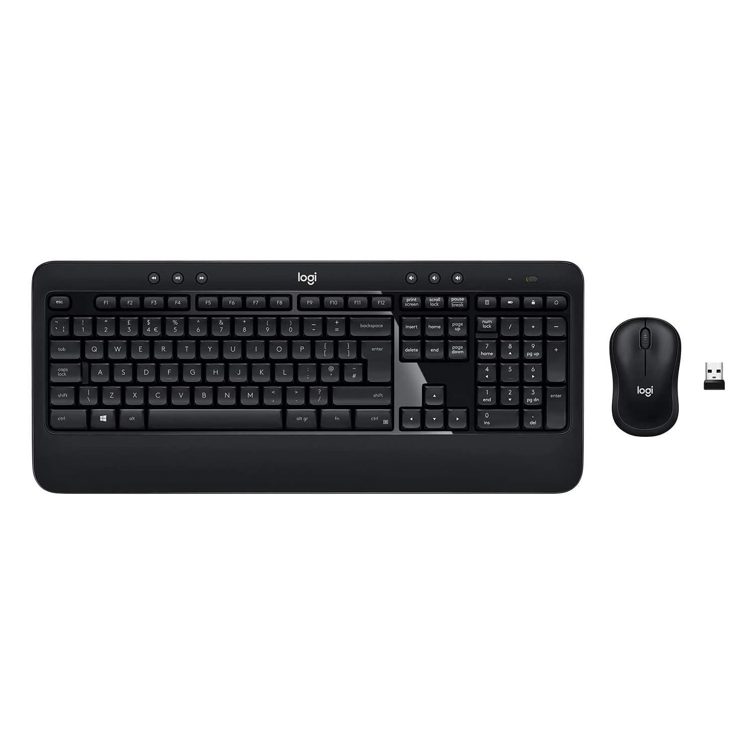 Click here for Logitech Complete Wireless Combo 2 - Graphite prices