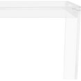 Acrylic Side Table 2-Tier Clear End Table Modern for Home - Walmart.com
