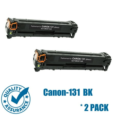 Printer Pro™ 2 Pack Canon 131/Canon-131/canon131/131 Compatible Black Toner Cartridge- Canon ...