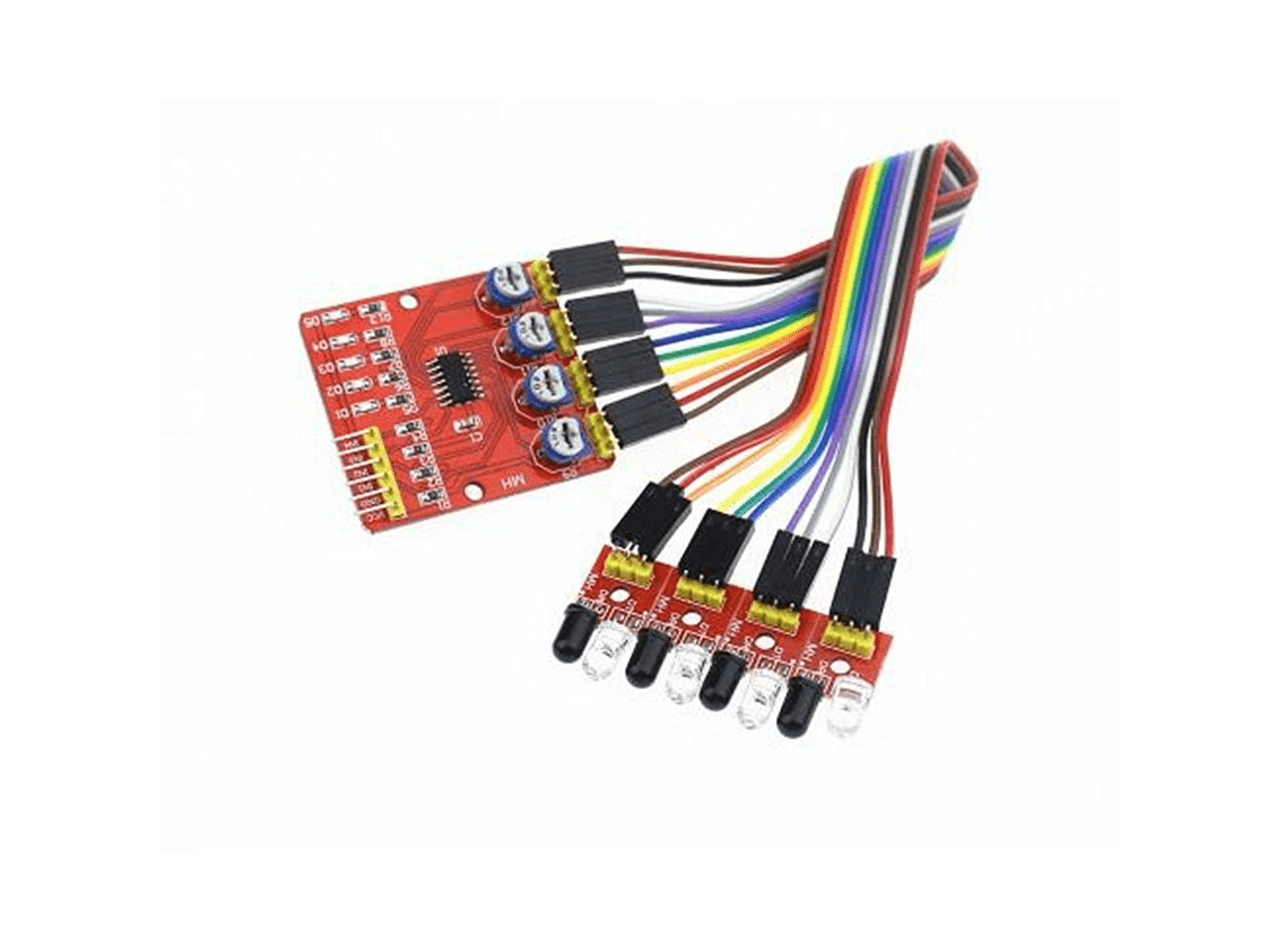 4 -Way Infrared Tracing / Tracking Module / Transmission Line Modules ...