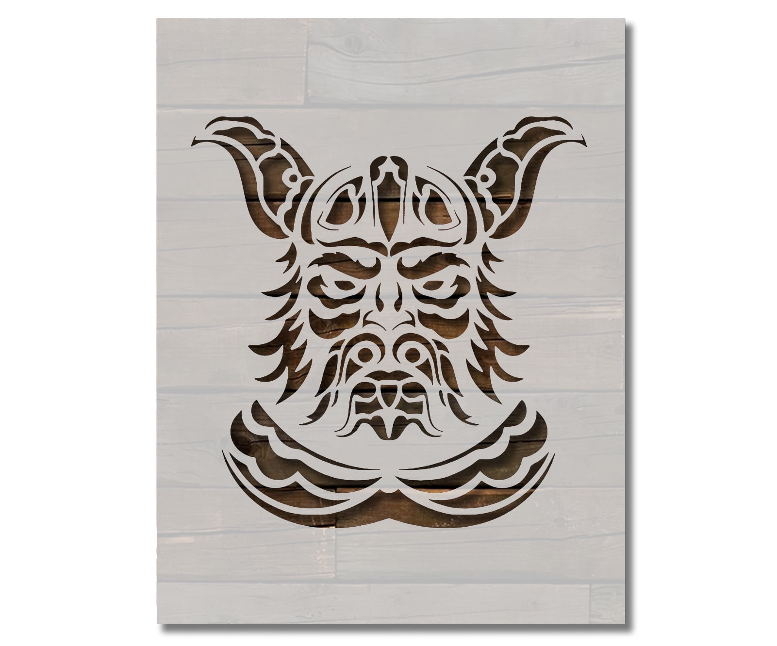 Odin Viking God Stencil Template Reusable 8.5 x 11 Inches for Painting ...