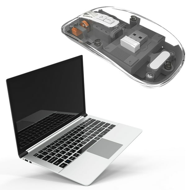 Ratón Ratones 3 Modos Dual BT +2.4GHz Recargable para Ipad Mipad Laptop | Bodega Aurrera en línea