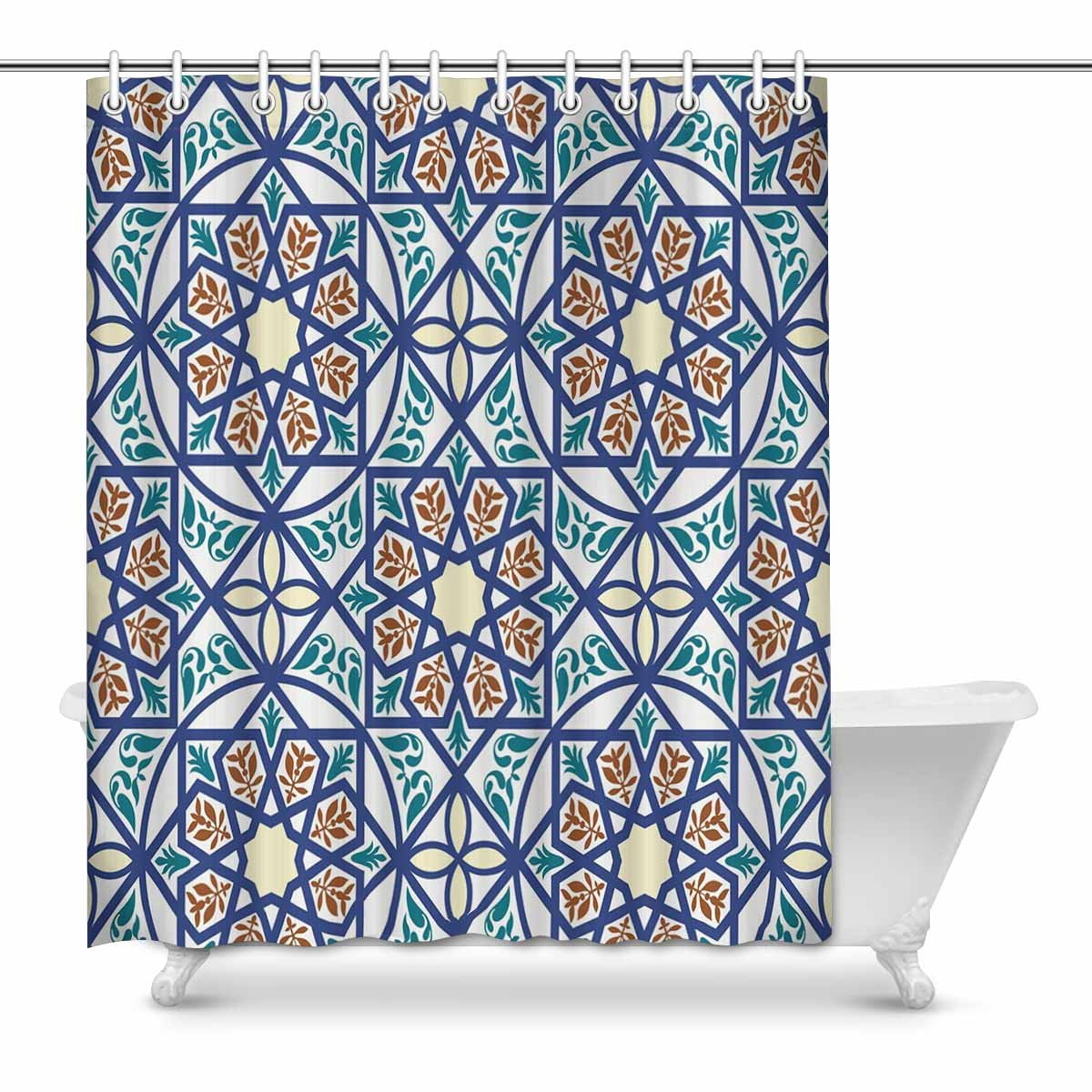 MKHERT arabic and islamic Bathroom Shower Curtain 60x72 inch - Walmart.com