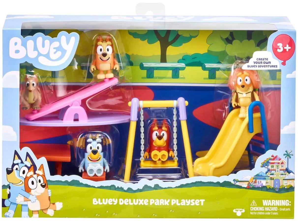 Bluey Deluxe Park Playset - Walmart.com