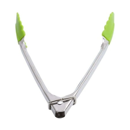 ALmi Silicone Food Clip Bbq Meat Tongs Salad Food Buffet Clip Steel ...