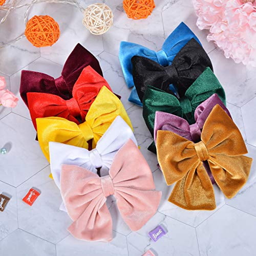 Vintage hair bow multi colored - gulbaytanyildiz.com