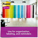 Post-it Super Sticky Notes - Summer Joy Collection - 3" x 3" Plain, 24 ...